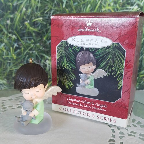 Vintage Mary's Angels Buttercup Hallmark Ornament Yellow - Etsy