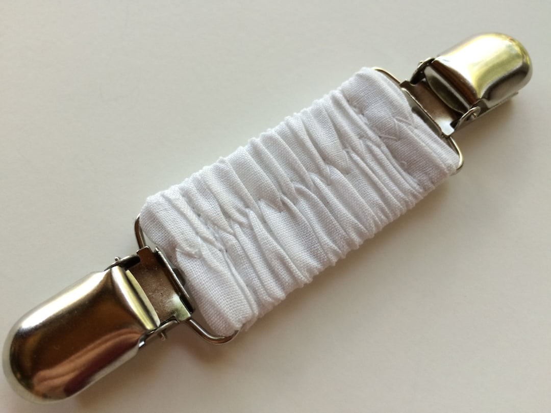 Solid White Cinch Clip. Clothing Cinch Clip, Sweater Clip, Dress Clip ...