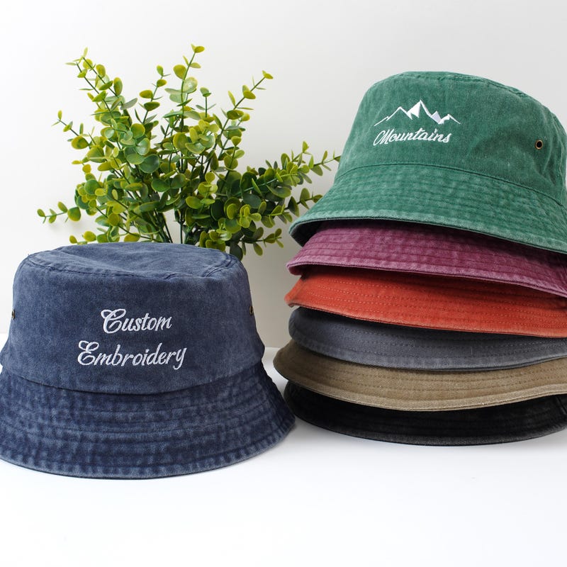 Custom Bucket Hat - Etsy