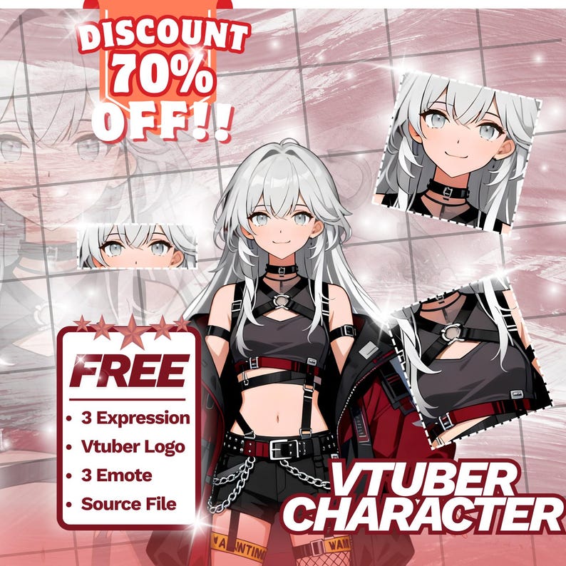 Custom Vtuber Model Live2d Commission | Anime Vart | Male & Female ...