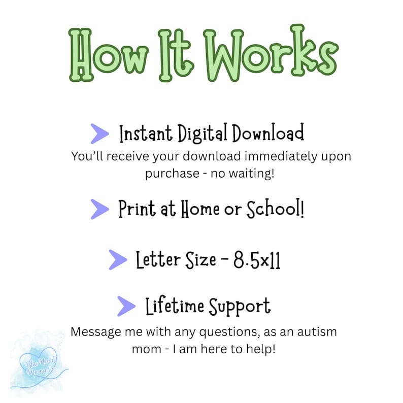 Social Stories for Kids Printable Bundle | Sharing, New Foods & Potty ...