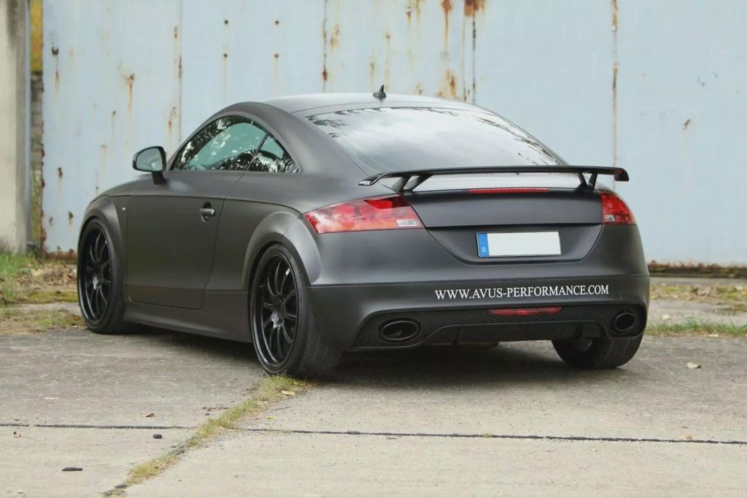 Audi TT 8j Boot Spoiler RS Look Perfect This is Not Plug & Play. If You ...