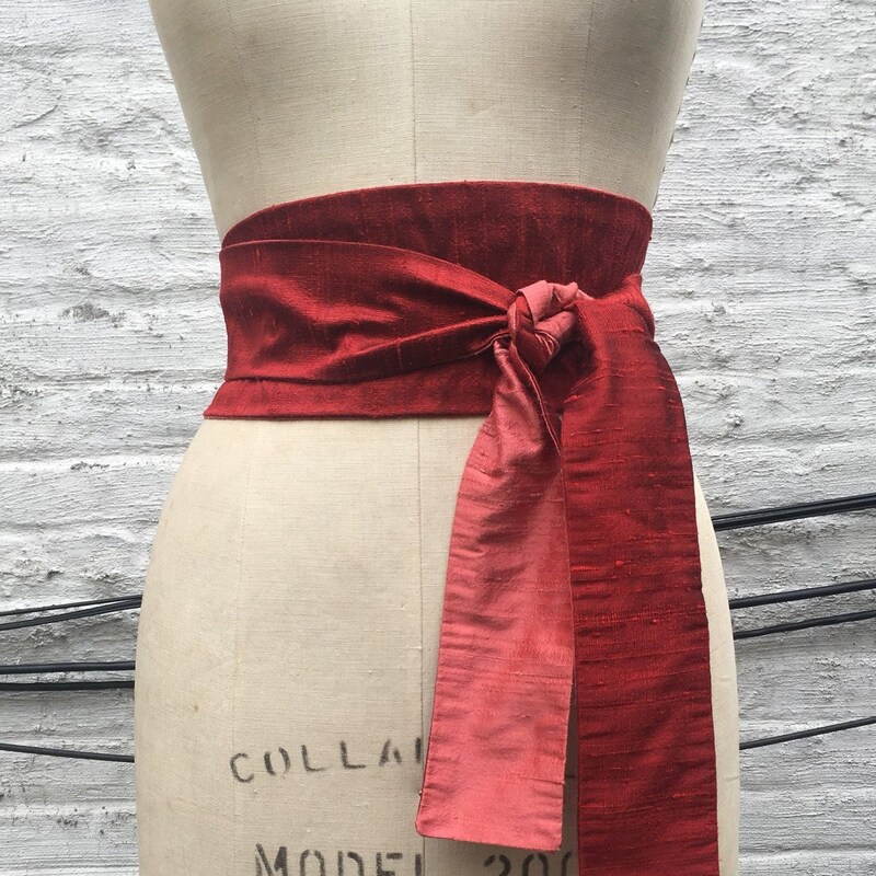 Coral Sash - Etsy