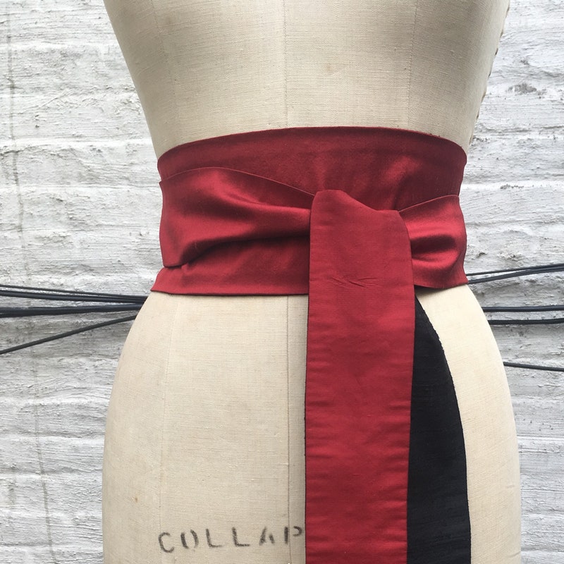 Red Sash - Etsy