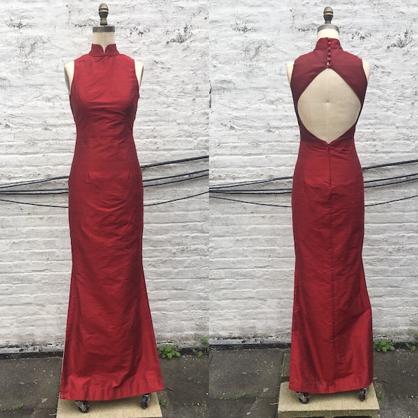 Keyhole Back Dress - Etsy