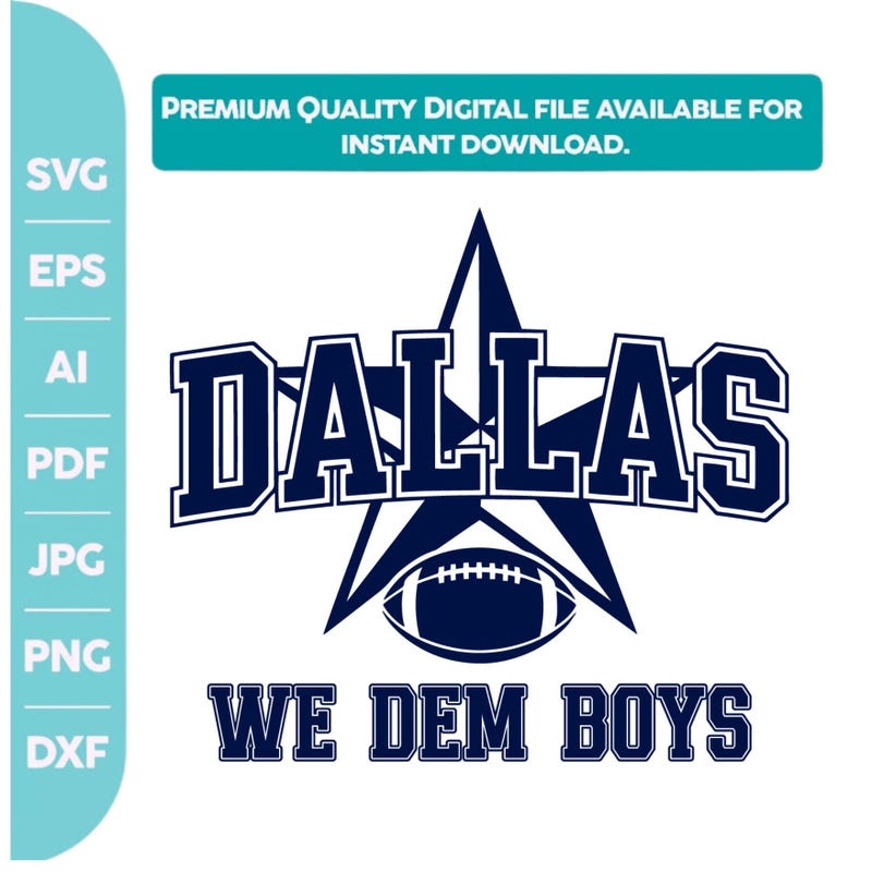 Dallas Cowboys Svg - Etsy
