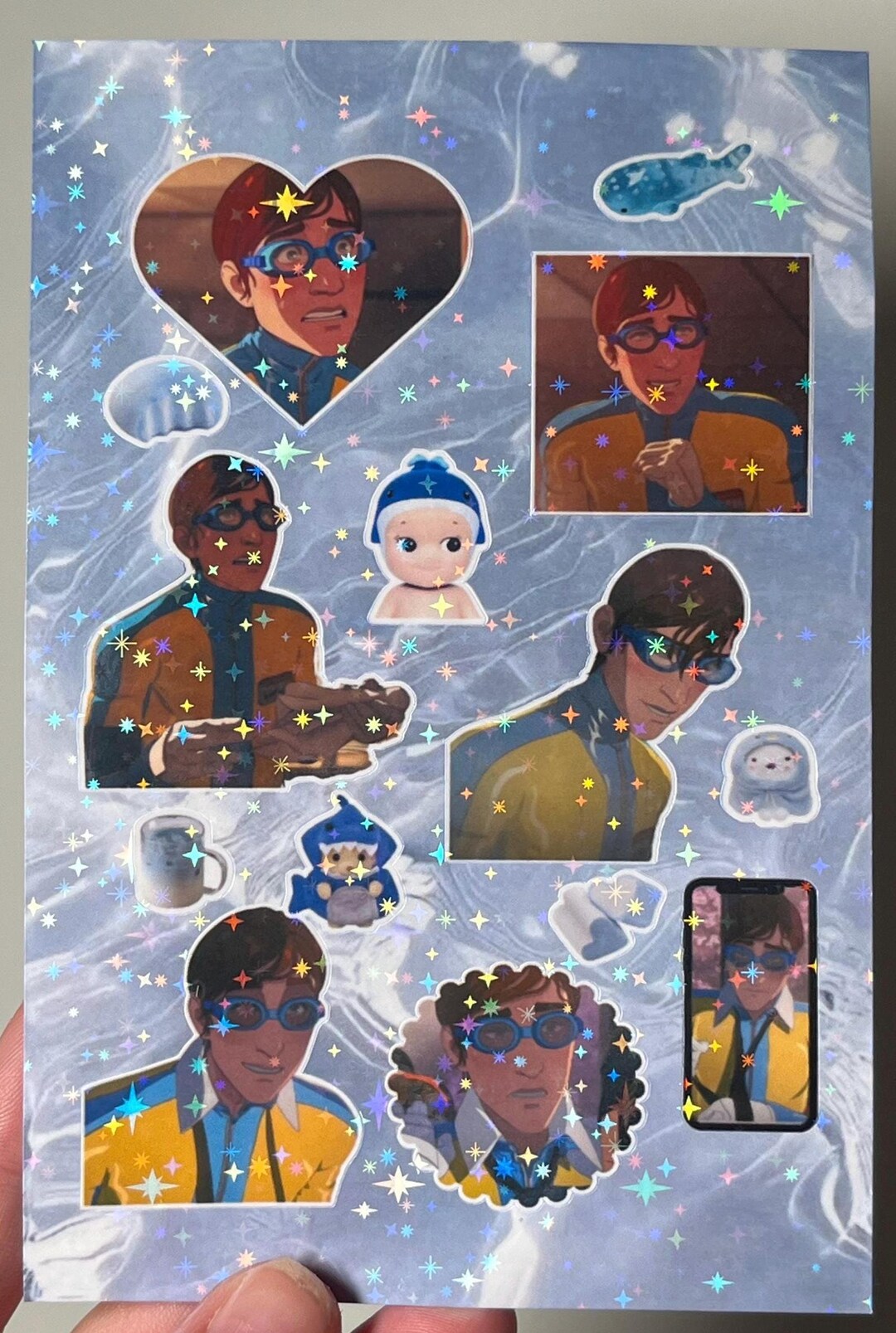 Waterboy Dispatch Sticker Sheet - Etsy Australia