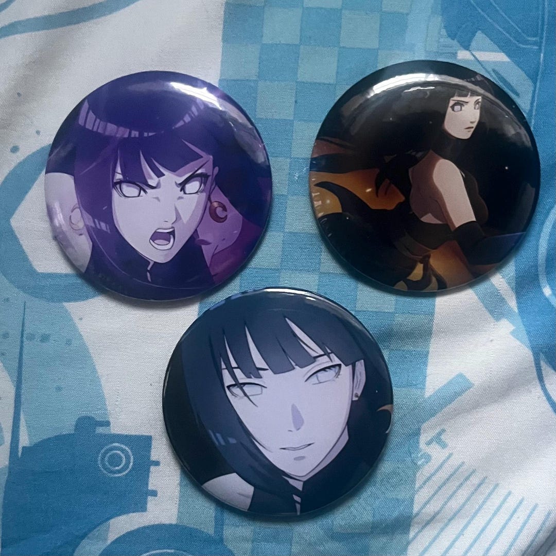 Hinata Hyuga “the Last” Movie Pins - Etsy Canada