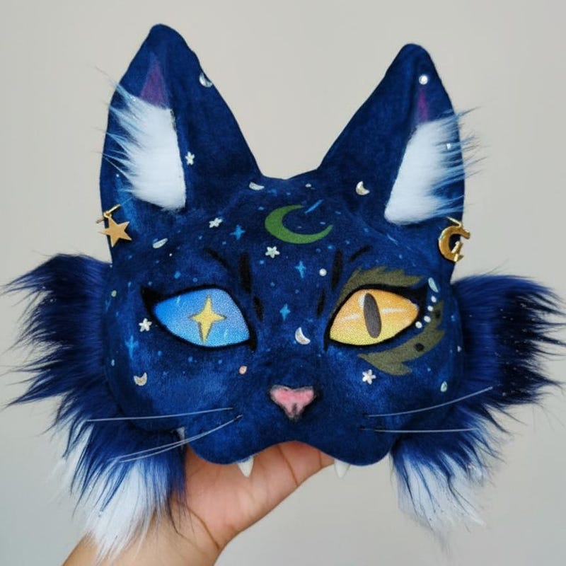 Therian Galaxy Mask - Etsy