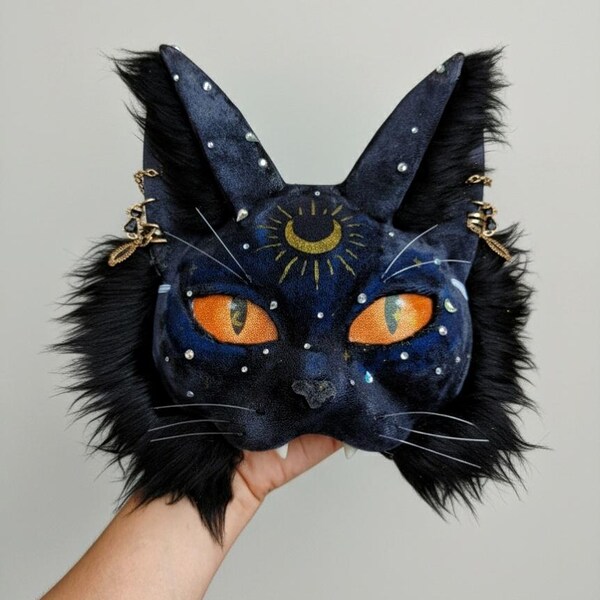 Handmade Fur Mask - Etsy UK
