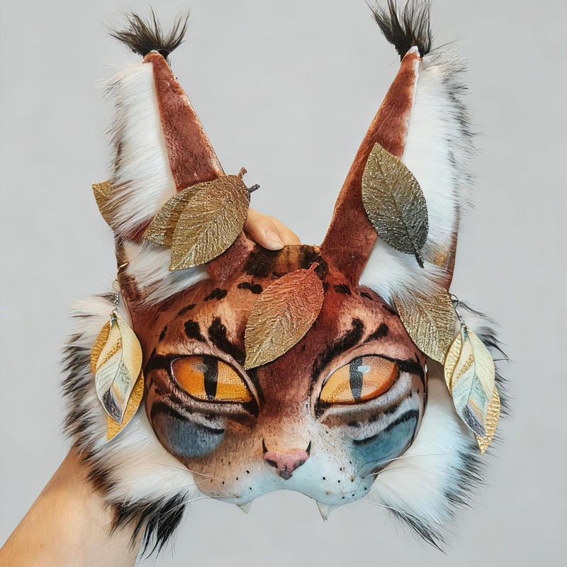 Fantasy Forest Mask - Etsy
