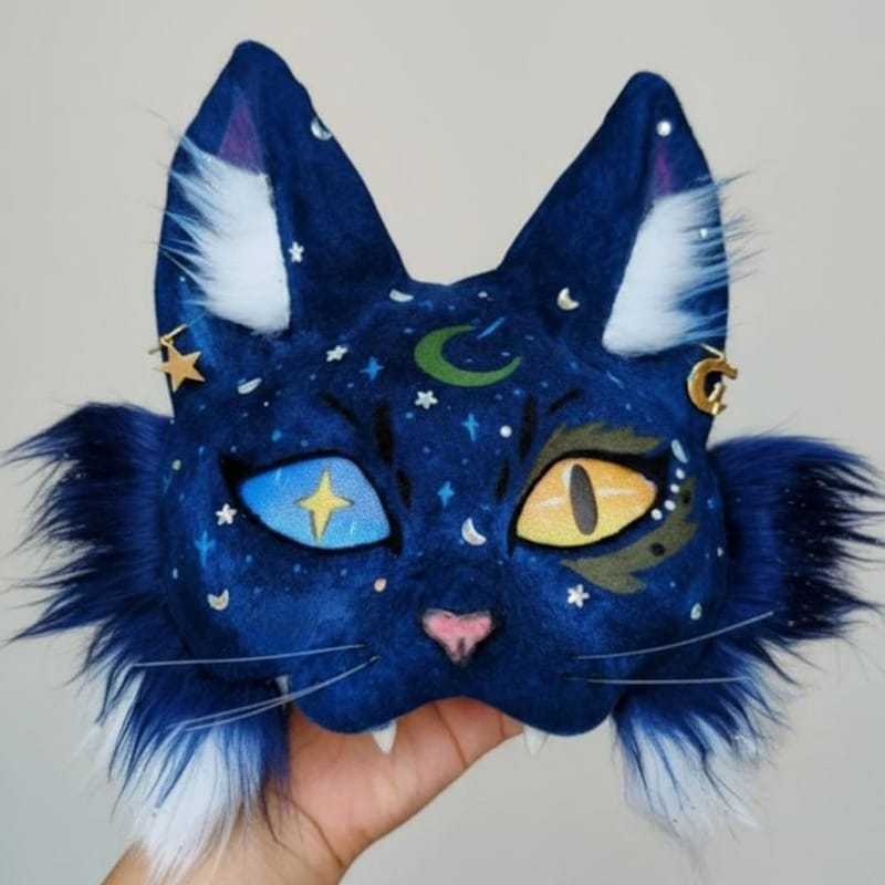 Cat Headpiece Mask - Etsy