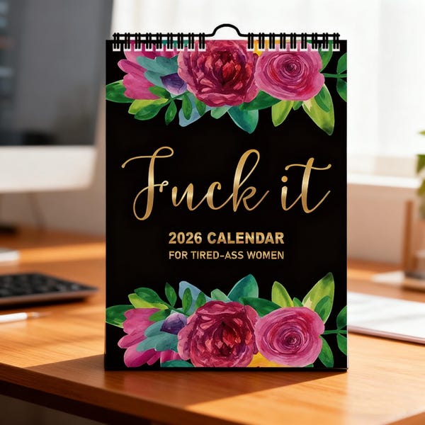 Rude Calendar 2026 - Etsy UK