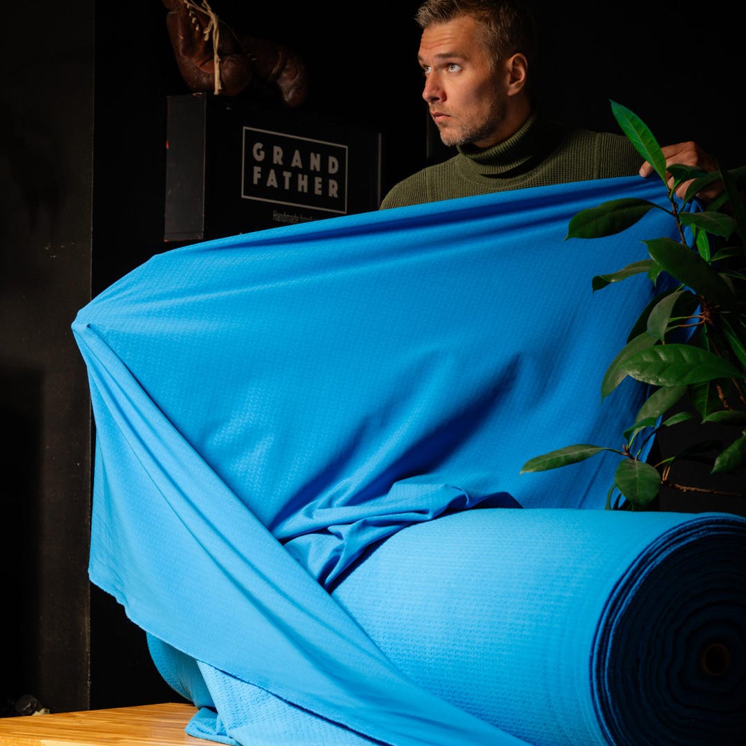 Technical Stretch Fleece Fabric | Durable Softshell Knit, Breathable ...