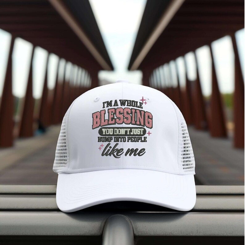 I'm A Whole Blessing Machine Embroidery Designs Jesus Faith Blessed is ...