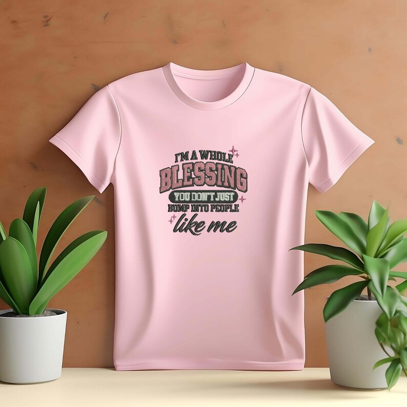 I'm A Whole Blessing Machine Embroidery Designs Jesus Faith Blessed is ...
