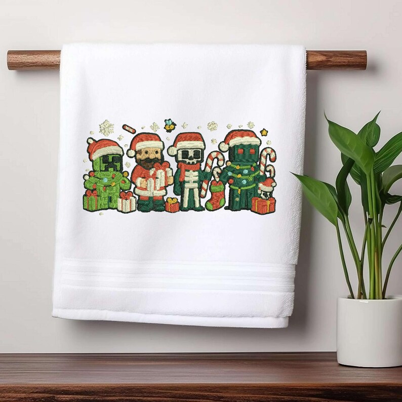 Just A Jolly Creeper Machine Embroidery Design Christmas Creeper ...