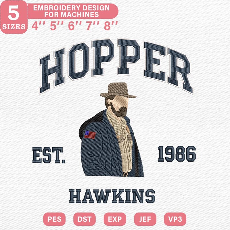 Jim Hopper - Etsy