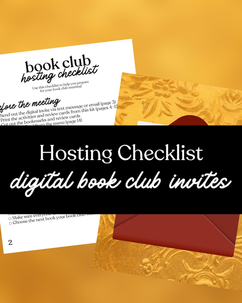 The Briar Club Book Club Hosting Kit || Printable Discussion Questions ...