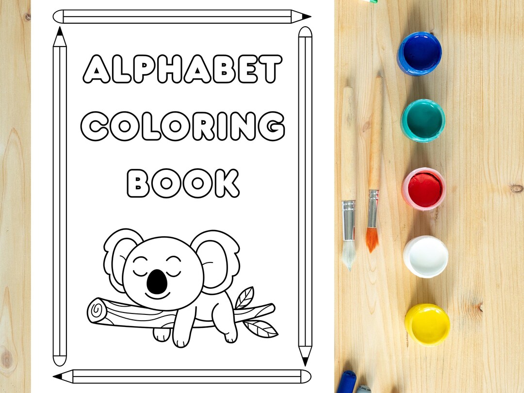 Alphabet Tracing & Coloring Book for Kids: A-Z Writing Practice (PDF ...