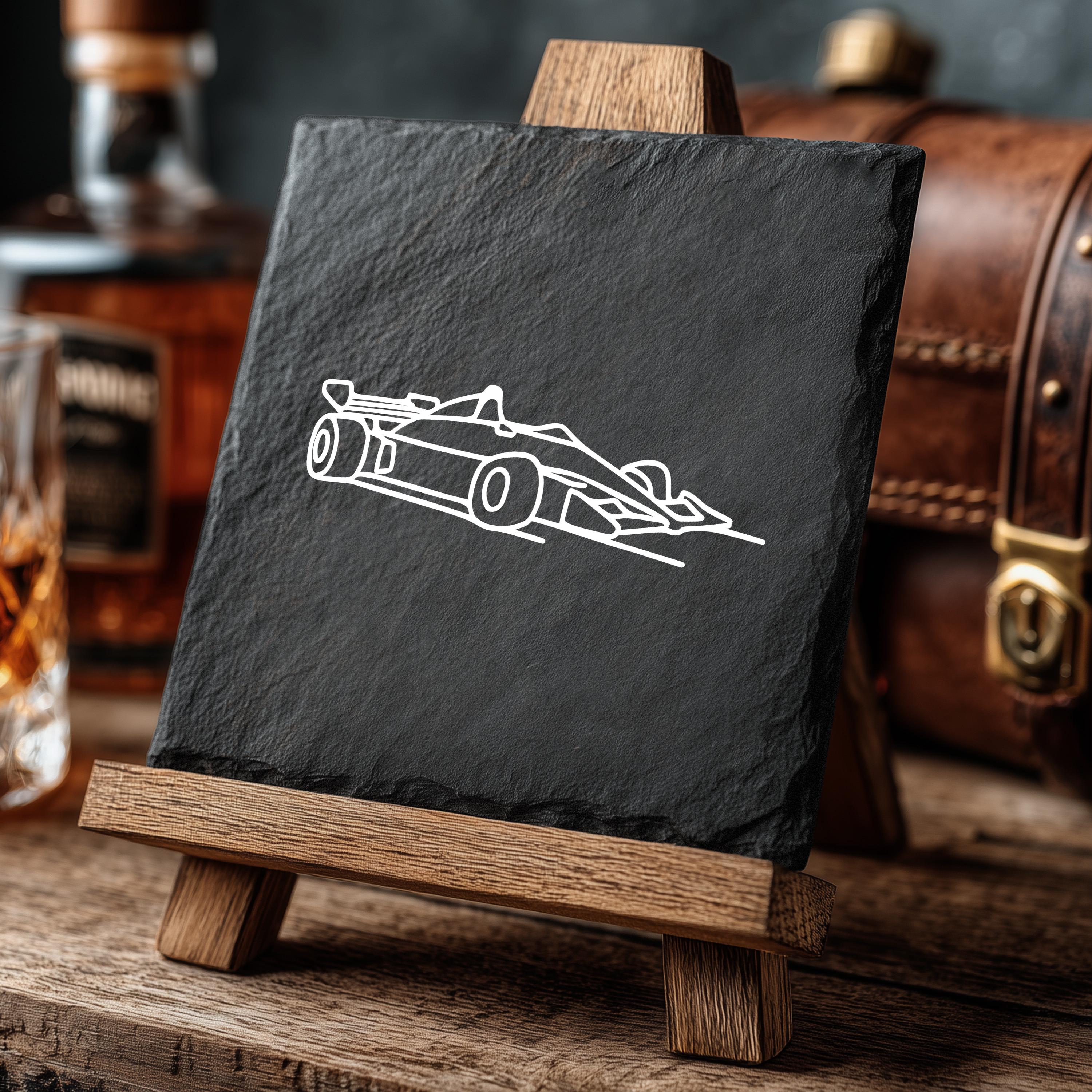 Racing Car SVG PNG DXF, Formula Race Laser Engraving Files, Inverted ...