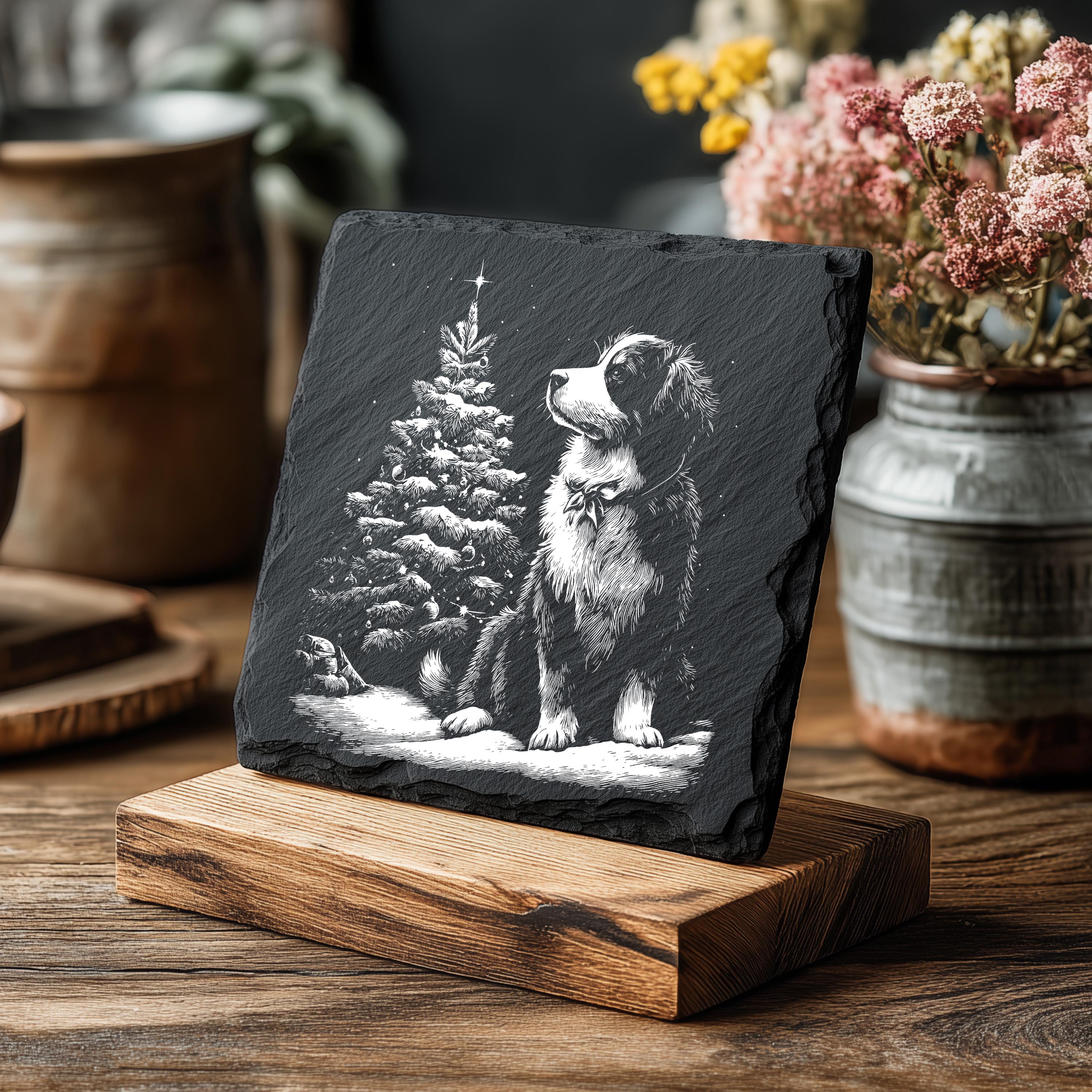 Bernese Mountain Dog SVG PNG DXF, Laser Engraving Files, Inverted ...