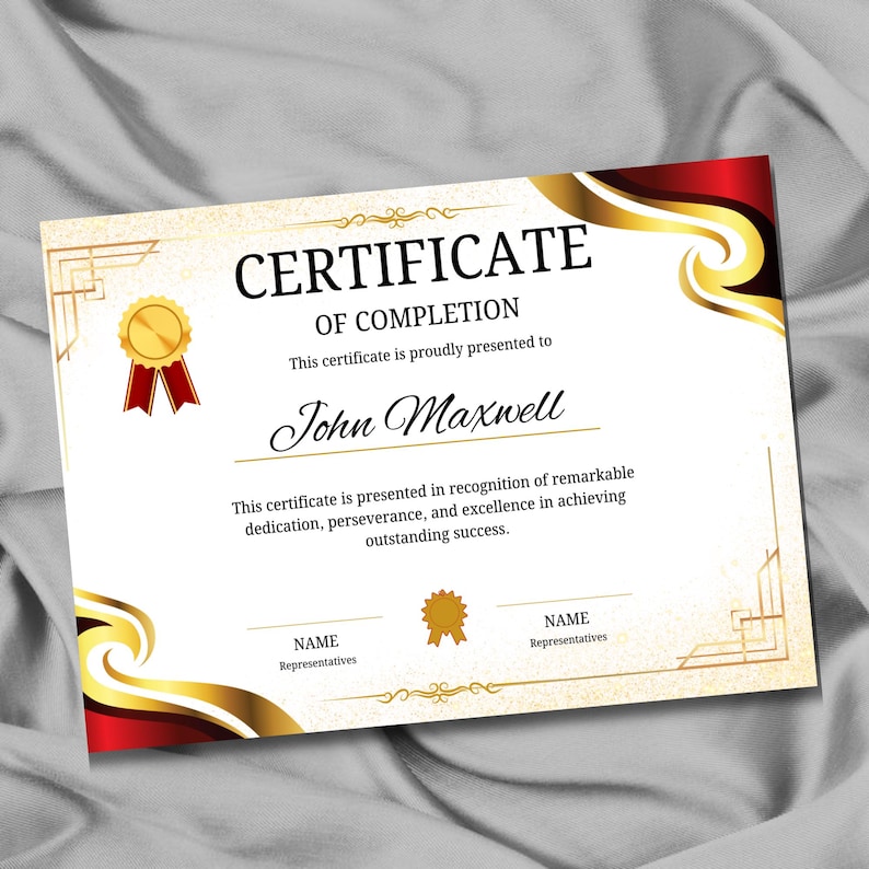 Editable Certificate of Competition Template Canva Design | Printable ...