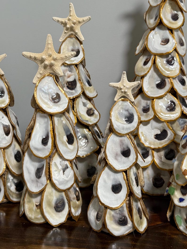 Christmas Oyster Trees - Etsy