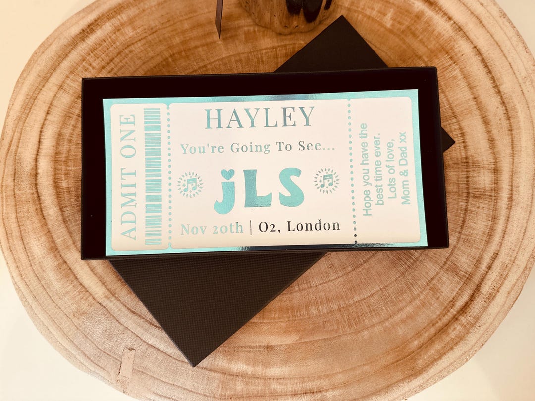 Concert Ticket, Event Ticket, Surprise Voucher, Musical Ticket, Live ...