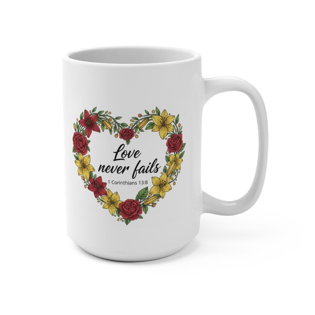 Religious Mug, Christian Coffee Cup, Inspirational Tea Mug, Faith ...