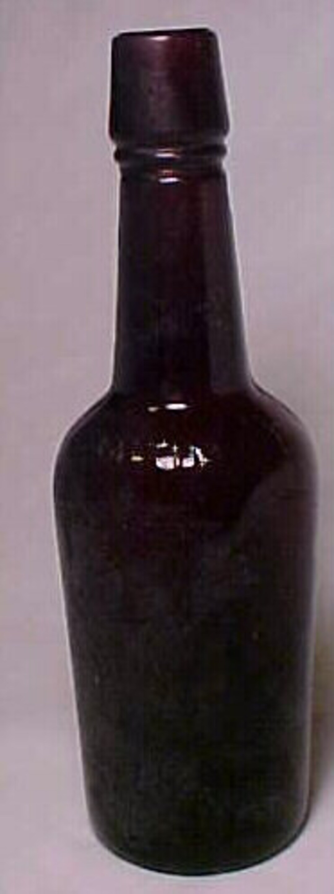 C1920s C. W. Abbott & Co. Bitters Baltimore, MD., Amber Cork Top ...