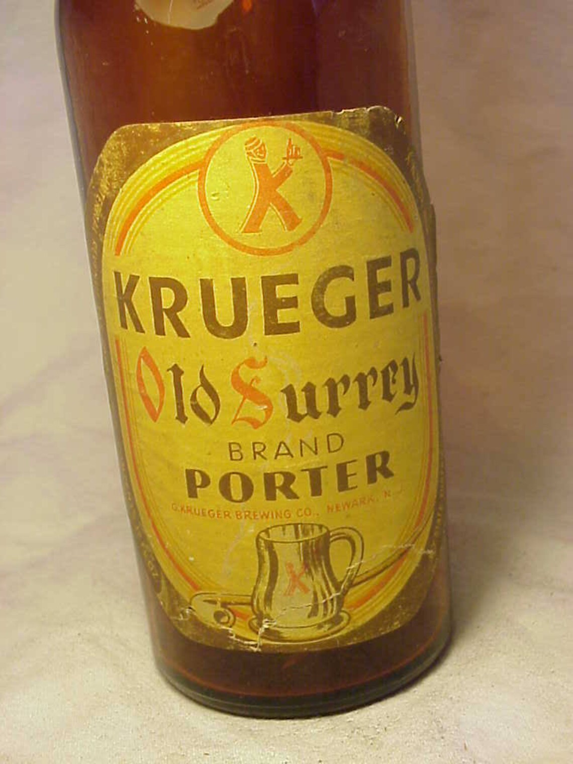 C1940s Krueger Old Surrey Brand Porter G. Krueger Brewing Co. - Etsy
