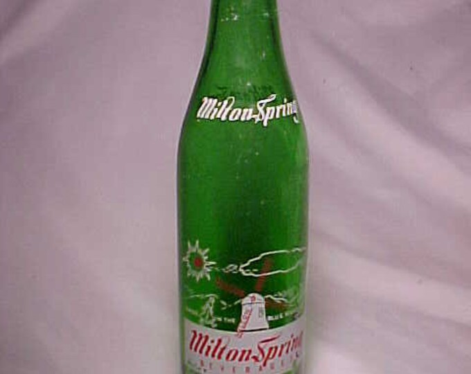 1962 Milton Spring Beverages Charles C. Copeland Co. Milton, Mass ...