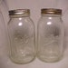 C1970s Midland Mason , Clear Quart Canning Fruit Jar, Country Primitive ...