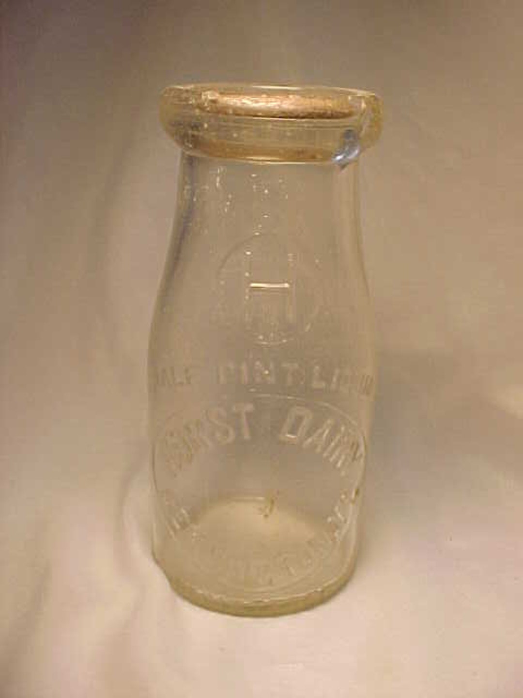 C1930s Horst Dairy Bennington Vermont Half Pint Size - Etsy
