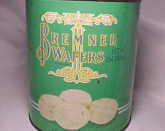 C1950s Bremner Wafers Bremner Biscuit Company Franklin Park, Illinois ...