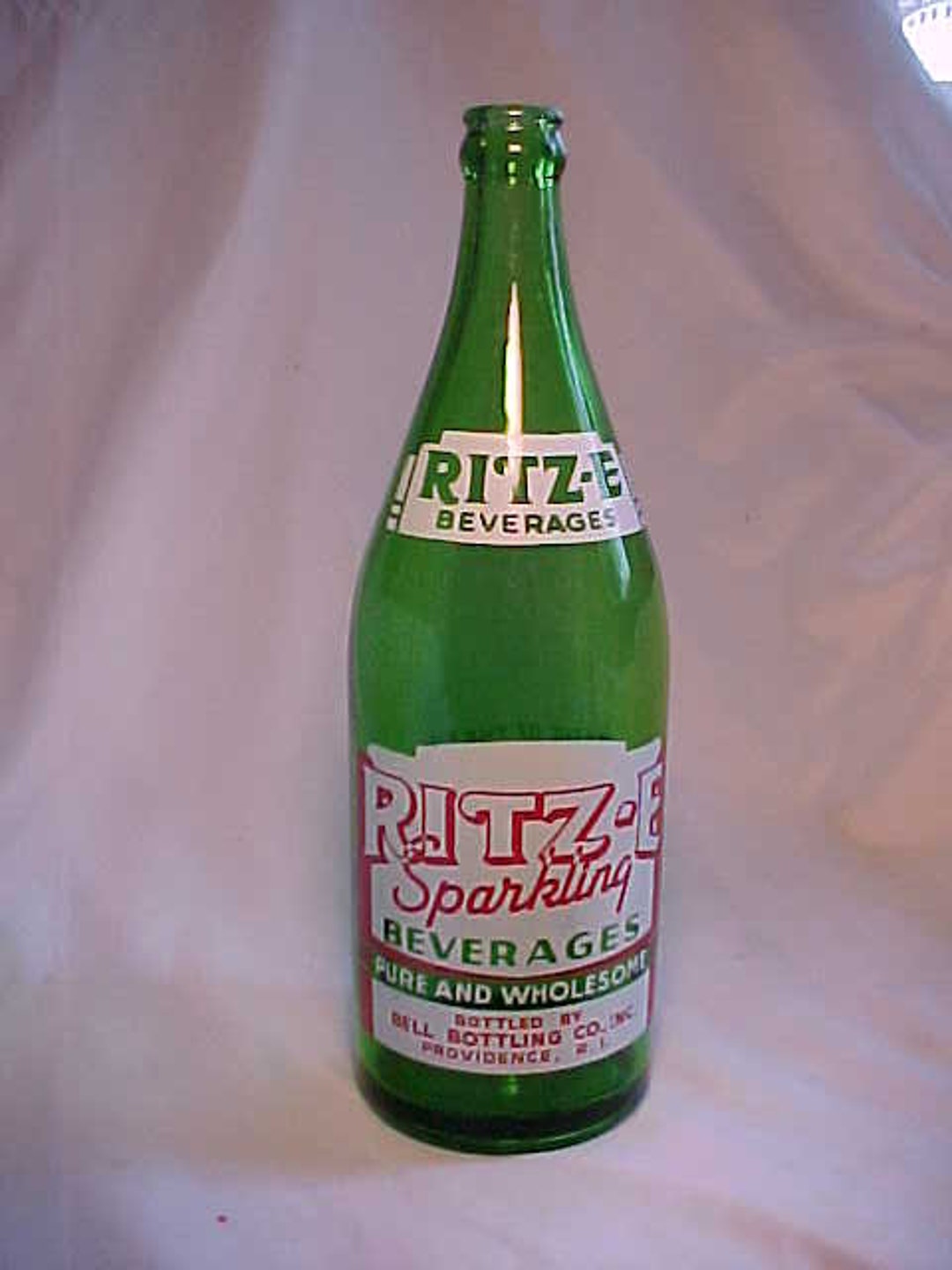 C1950s RITZ-E Sparkling Beverages Bottled by Bell Bottling Co ...