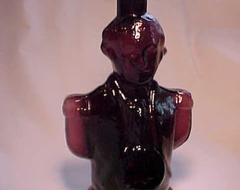 Clevenger Brothers Glassworks Purple Handblown Bottle - Etsy