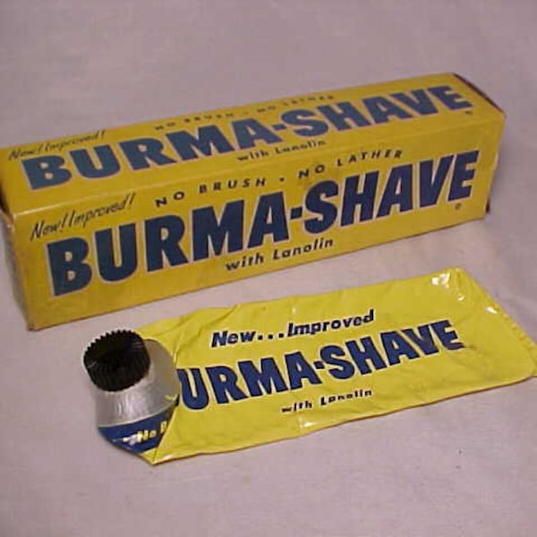 Burma Shave - Etsy