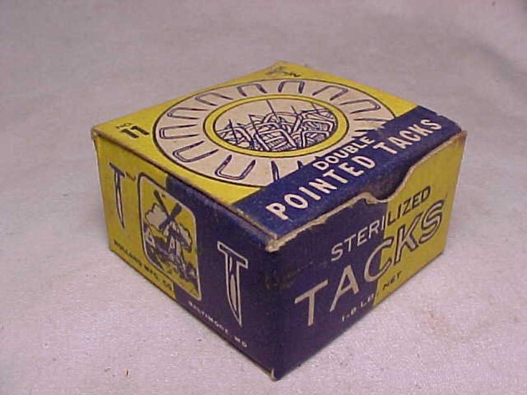C1950s No.11 Double Pointed Tacks Holland Mfg. Co. Baltimore, MD ...