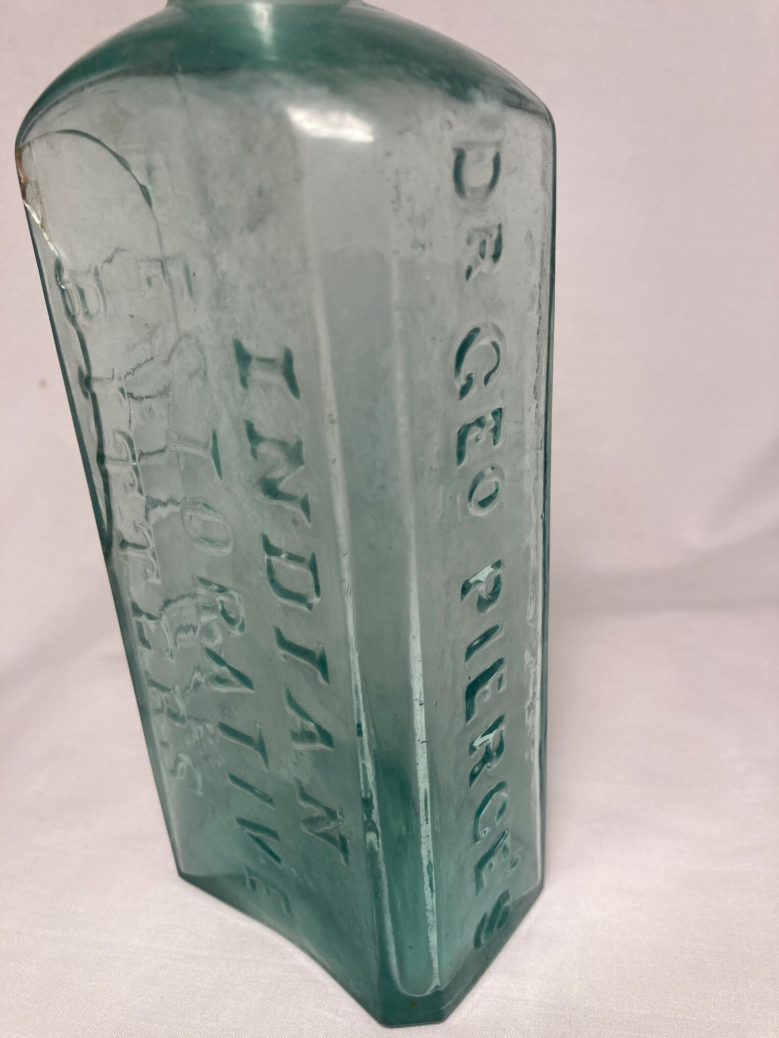 C1840-50s Dr. Geo. Pierce's Indian Restorative Bitters Lowell, Mass ...