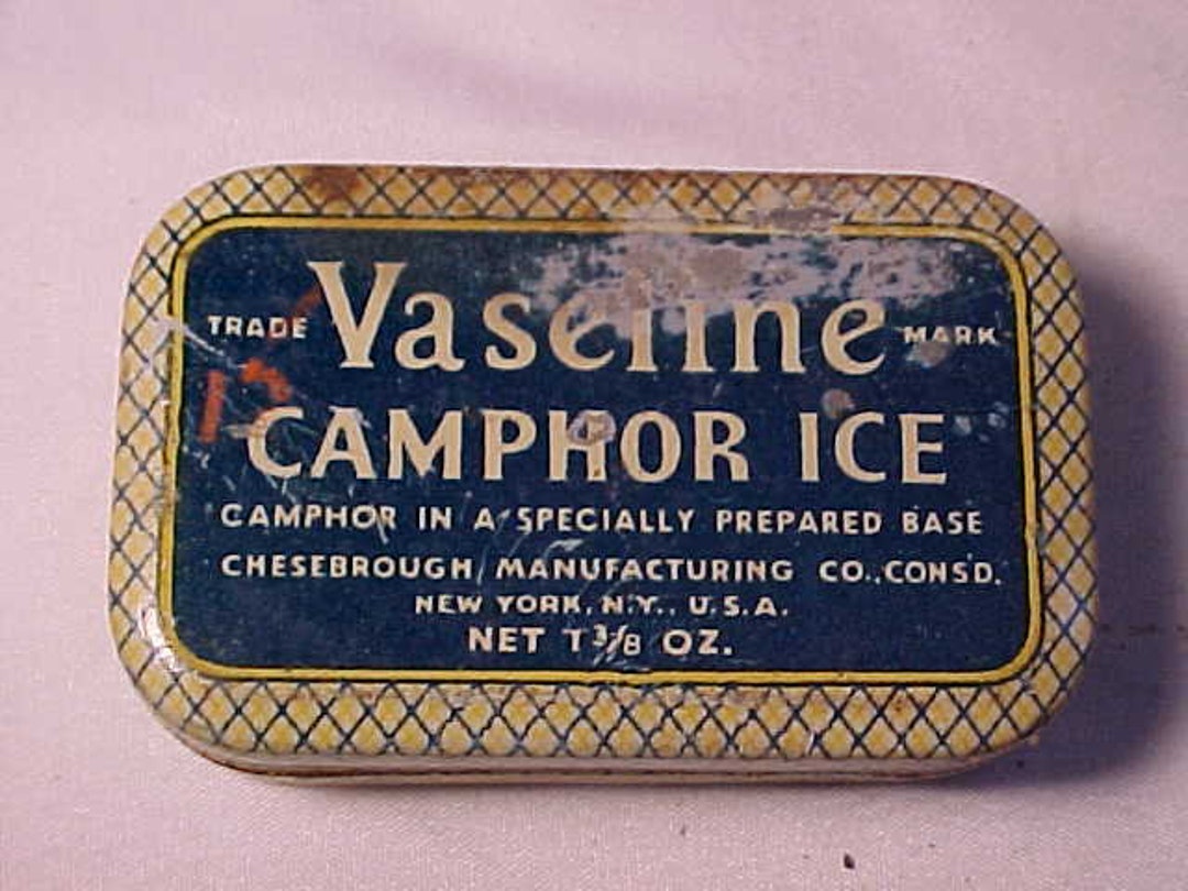 C1940s Vaseline Camphor Ice Chesebrough Co. New York, N.Y., Medical ...