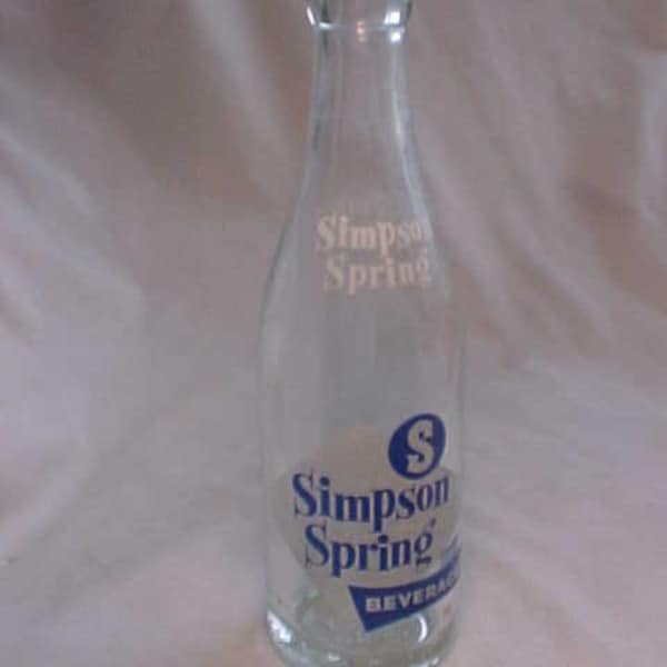 Simpson Spring Soda Bottle - Etsy