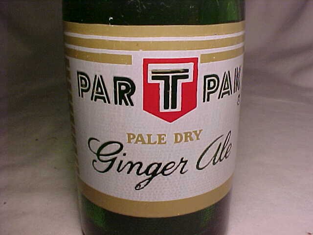 1960 Par T Pak Pale Dry Ginger Ale Royal Crown Bottling Co. Berlin, N.H ...