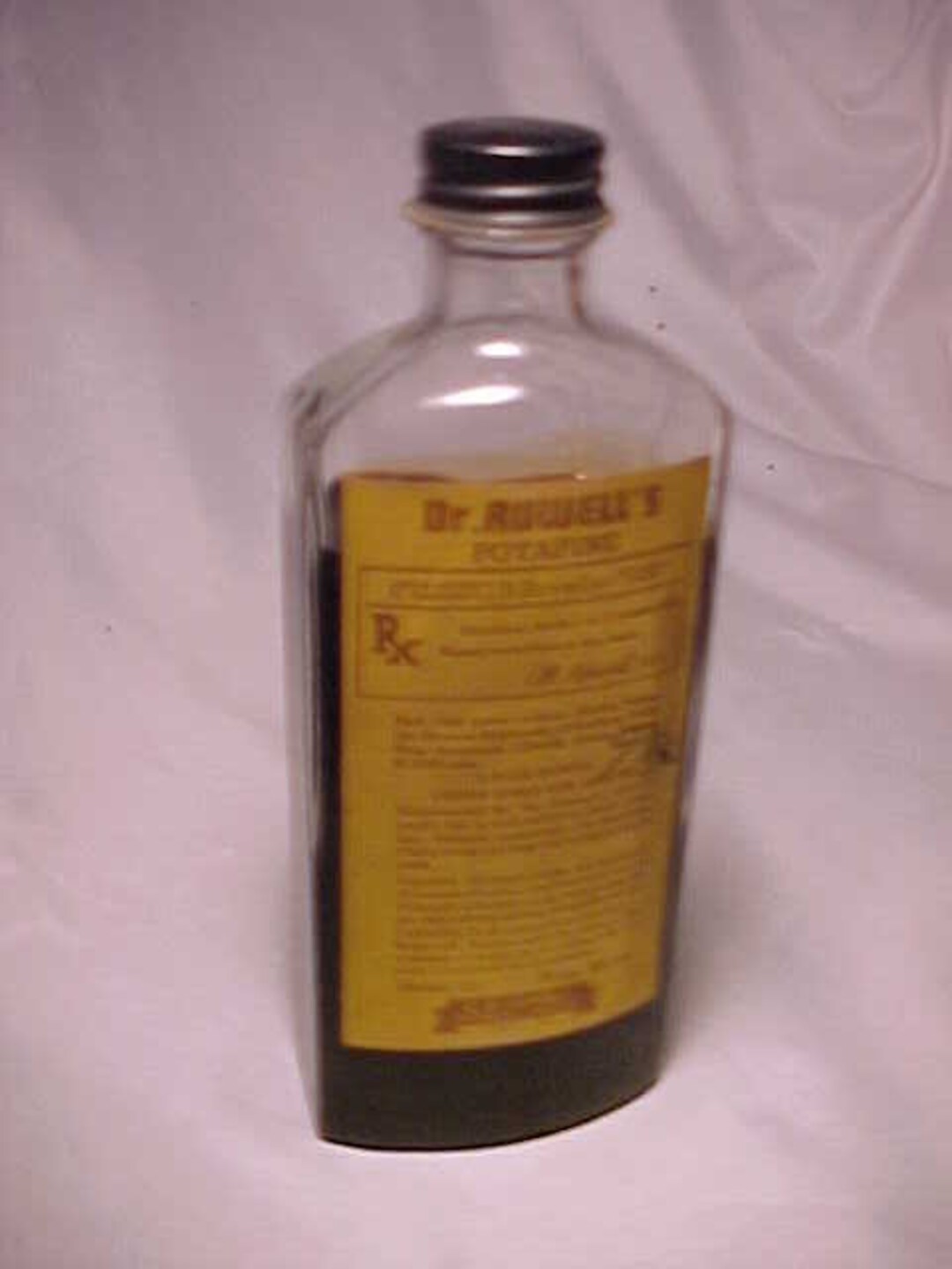 C1930s Dr. Rowell's Potapine Cough Syrup C. B. Rowell Pharmacal Company ...