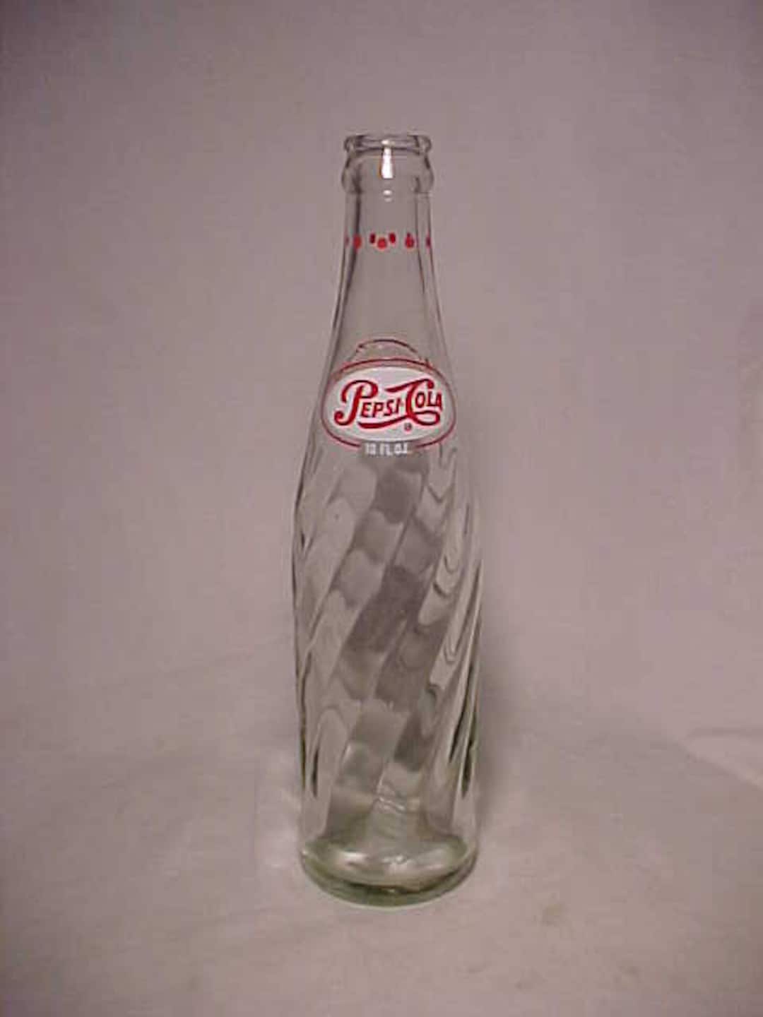 1965 Pepsi Cola , Pepsi, 10 Ounce ACL Painted Label Soda Bottle 9 Red ...