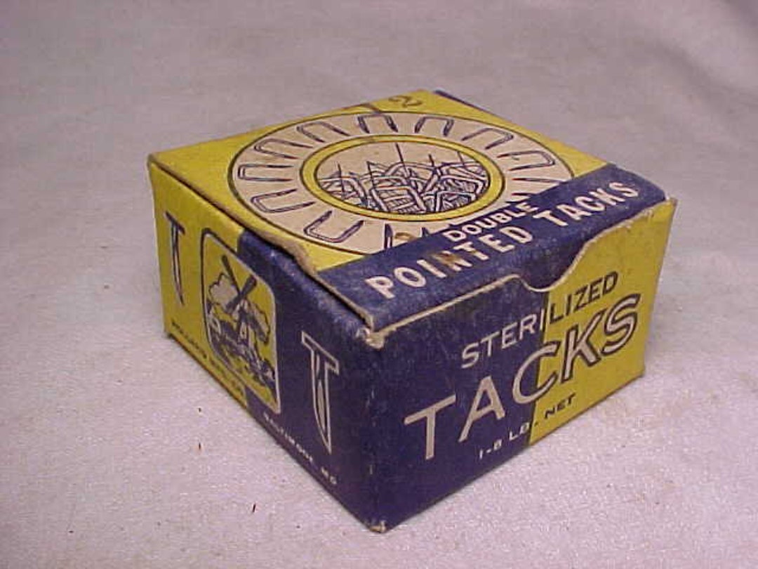 C1950s No.12 Double Pointed Tacks Holland Mfg. Co. Baltimore, MD ...
