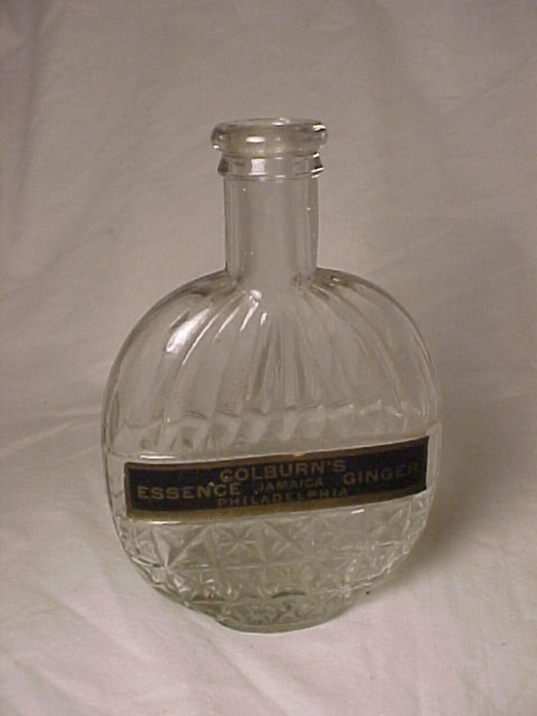C1890s Colburn's Essence Jamaica Ginger Philadelphia, Pa. , Cork Top ...