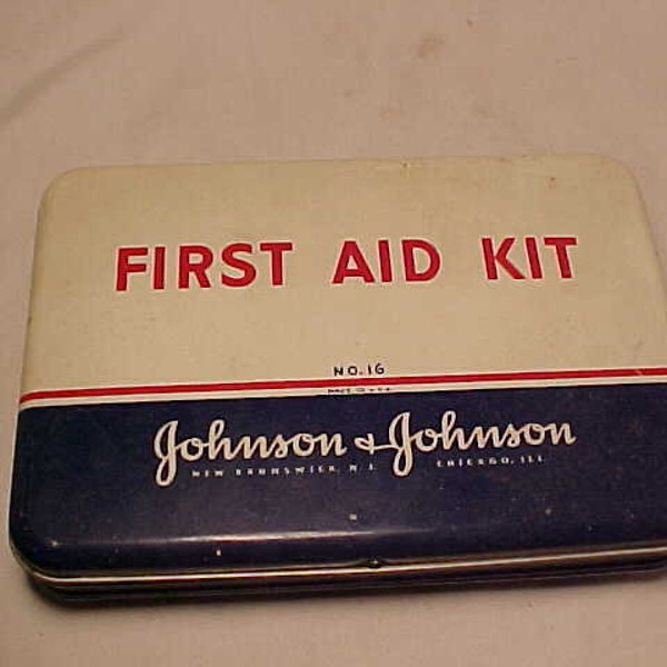 First Aid Kit Tin - Etsy