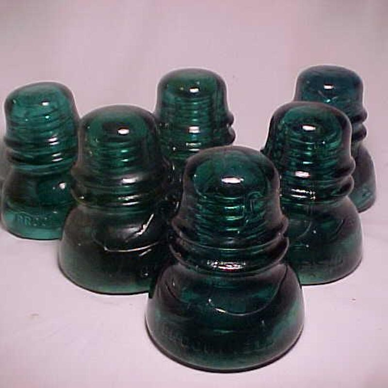Telephone Pole Insulators - Etsy